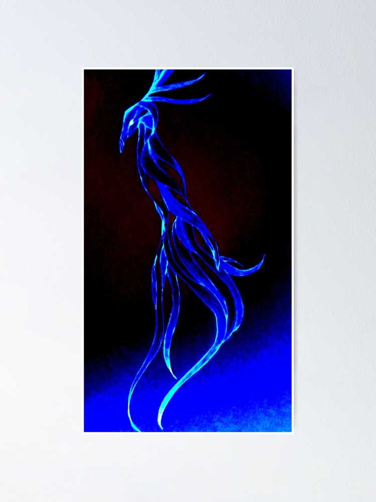 "Water Phoenix" Poster by SwanArt | Redbubble