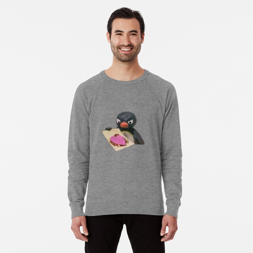 "Pingu Heart Mood" Sticker for Sale by meme mami | Redbubble