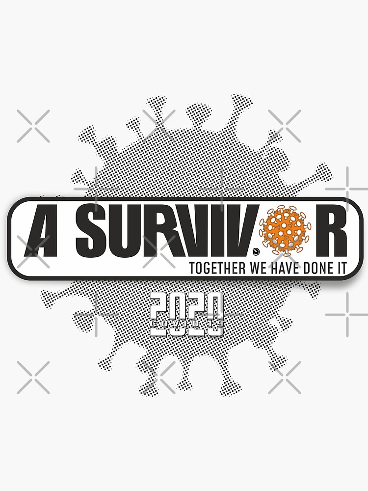 "A Survivor 2020" Sticker for Sale by netrok | Redbubble