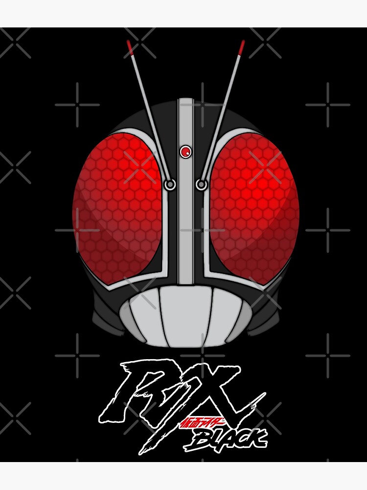 "Kamen Rider Black RX" Poster by gtsbubble | Redbubble