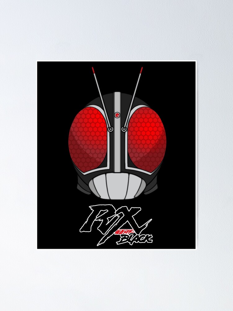 "Kamen Rider Black RX" Poster by gtsbubble | Redbubble