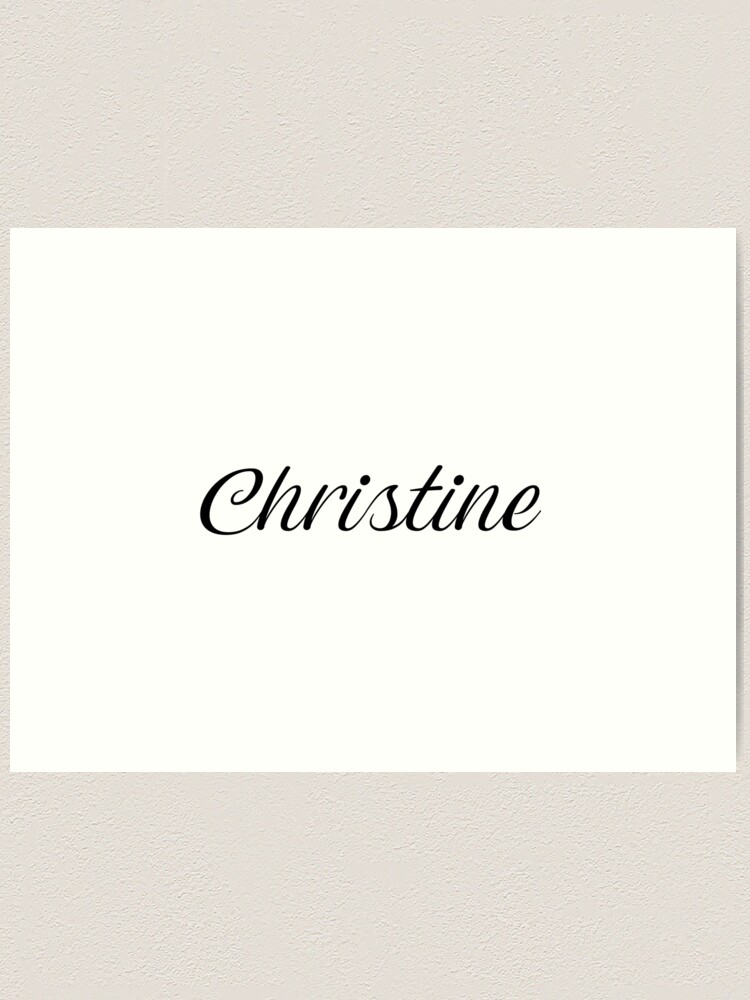 Christine Name