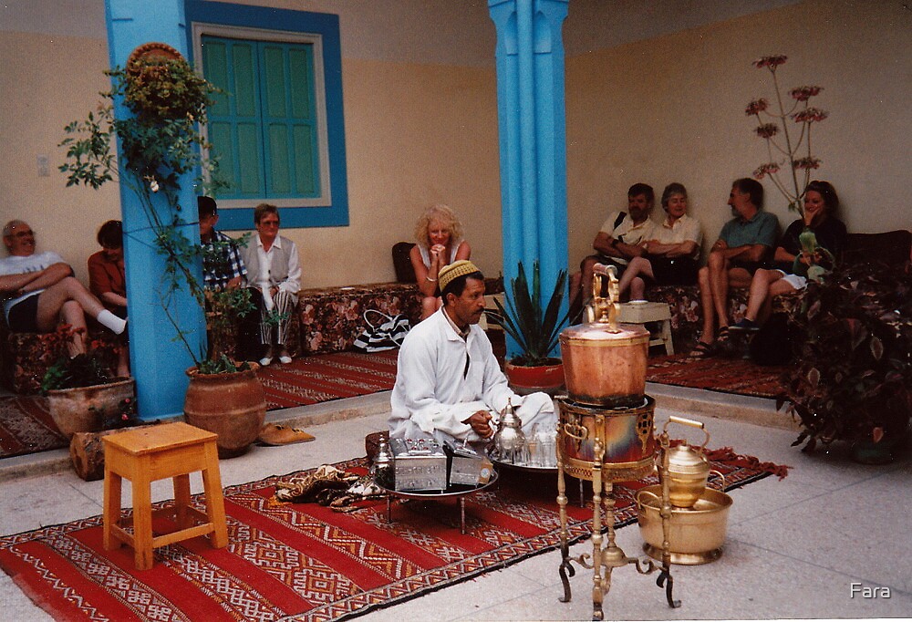 "Moroccan Tea Ceremony" by Fara | Redbubble