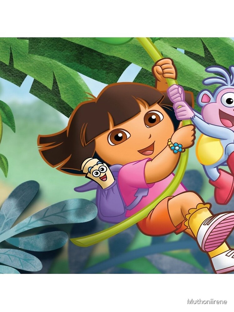 "Dora the explorer cute cartoon" iPhone Case for Sale by Muthoniirene ...