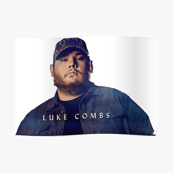 Luke Combs Posters | Redbubble