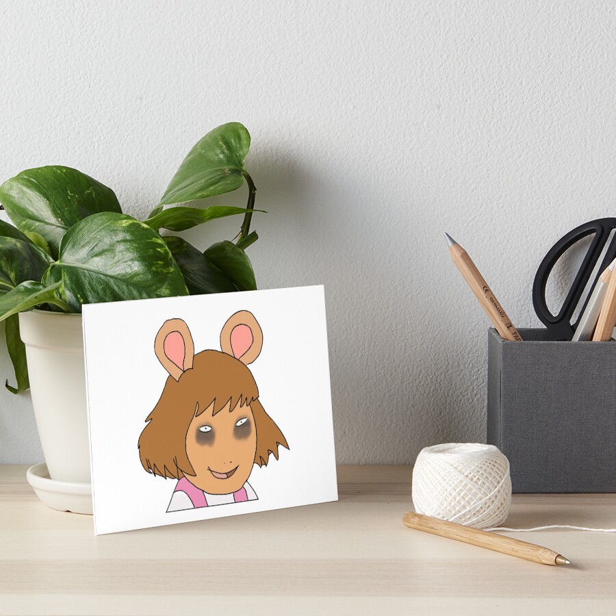 "DW Eye Bags Meme" Poster for Sale by madelynknight | Redbubble