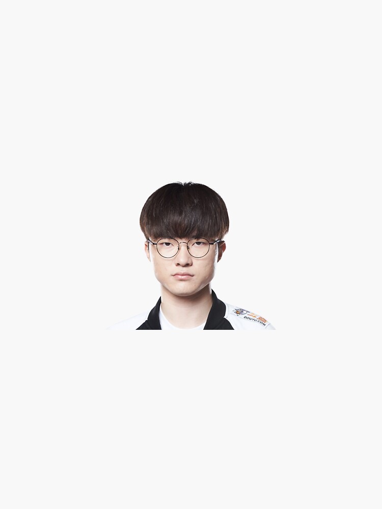 "skt t1 faker" Sticker for Sale by aetherical | Redbubble