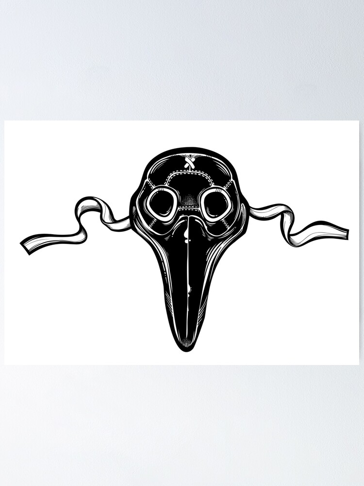 "Symbol of a health crisis, disease outbreak as plague doctor mask ...