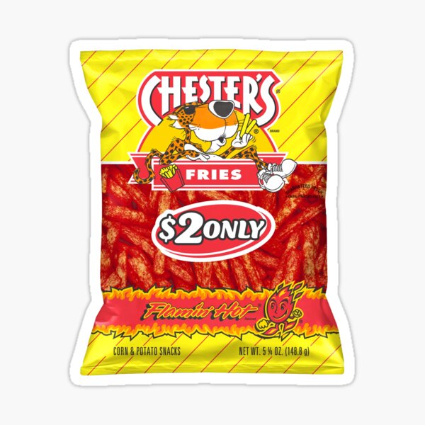 Hot Cheetos Stickers | Redbubble