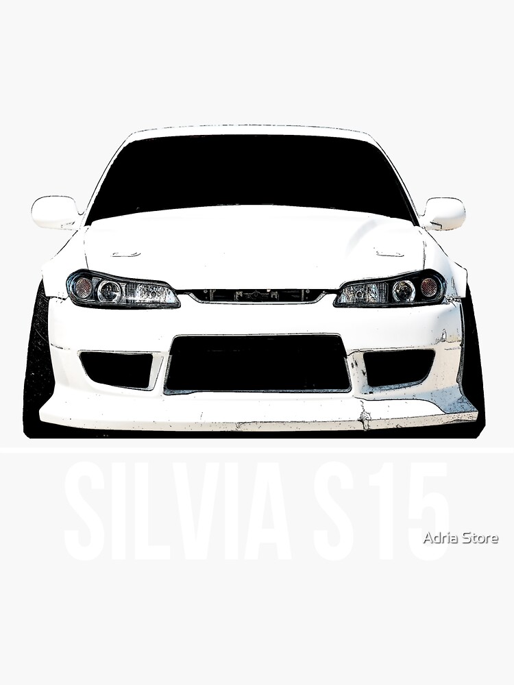 "Nissan Silvia S15" Sticker for Sale by MarioB | Redbubble