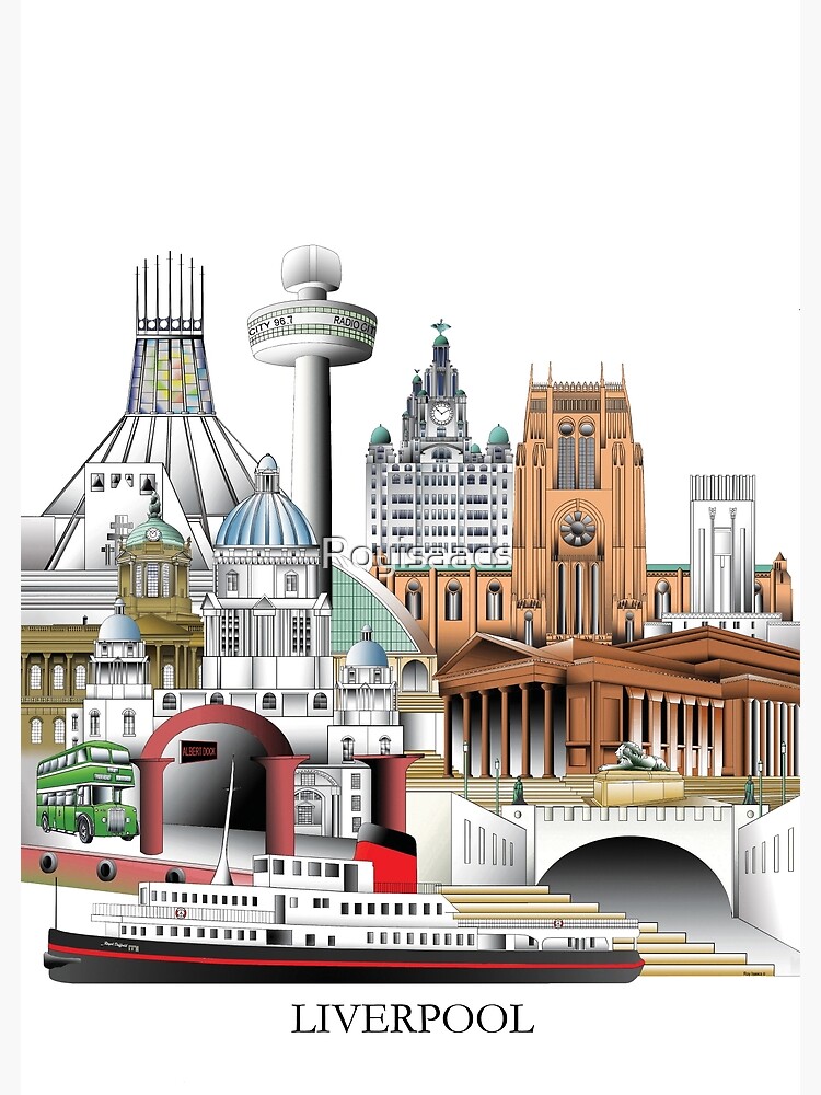 "Liverpool City, UK" Art Print for Sale by Royisaacs | Redbubble