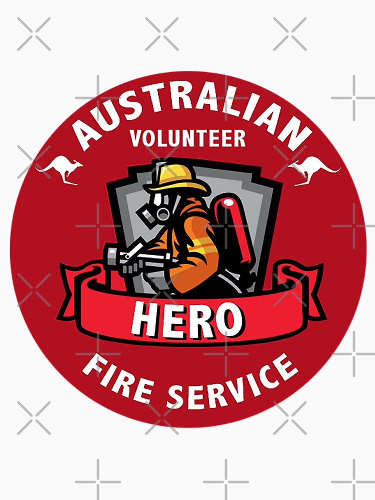 "Australian Fire Volunteers shirt - Bushfire Heroes - Volunteers ...