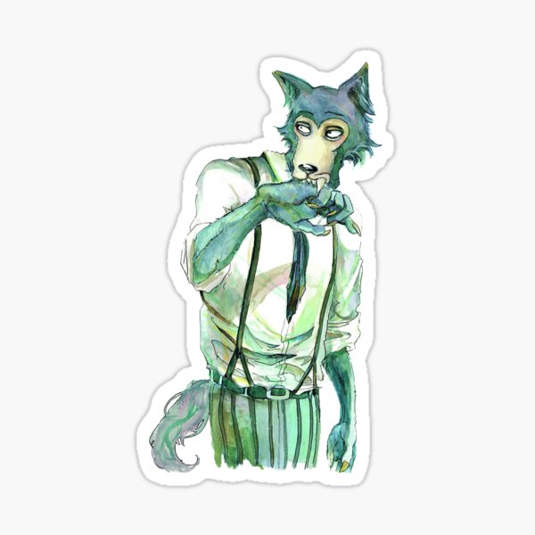 "Beastars Legoshi" Sticker by Toropix | Redbubble