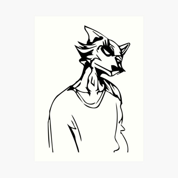 "Beastars Legoshi" Art Print by Toropix | Redbubble