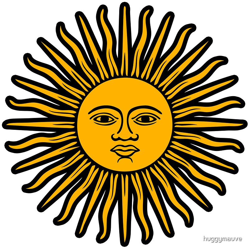 « soleil soleil argentine argentine sol mayo », Stickers par huggymauve ...