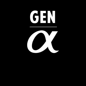 "Gen Alpha Gen Z Gen X Millennial Baby Boomer American Groups" Art ...
