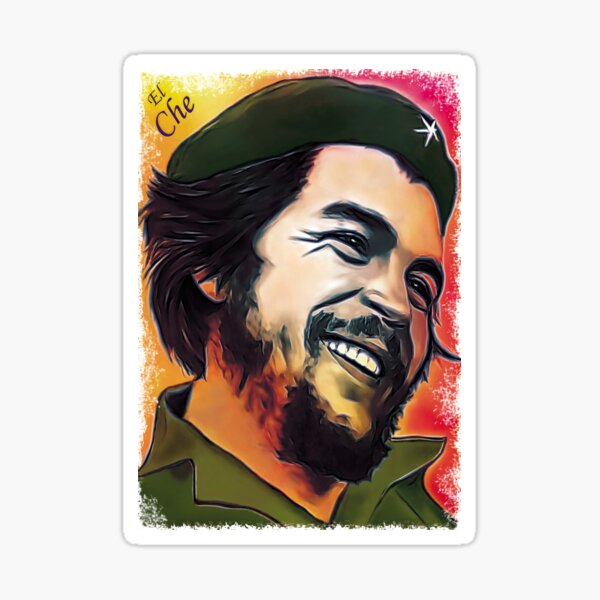"EL CHE GUEVARA" Sticker for Sale by EDGARTES | Redbubble