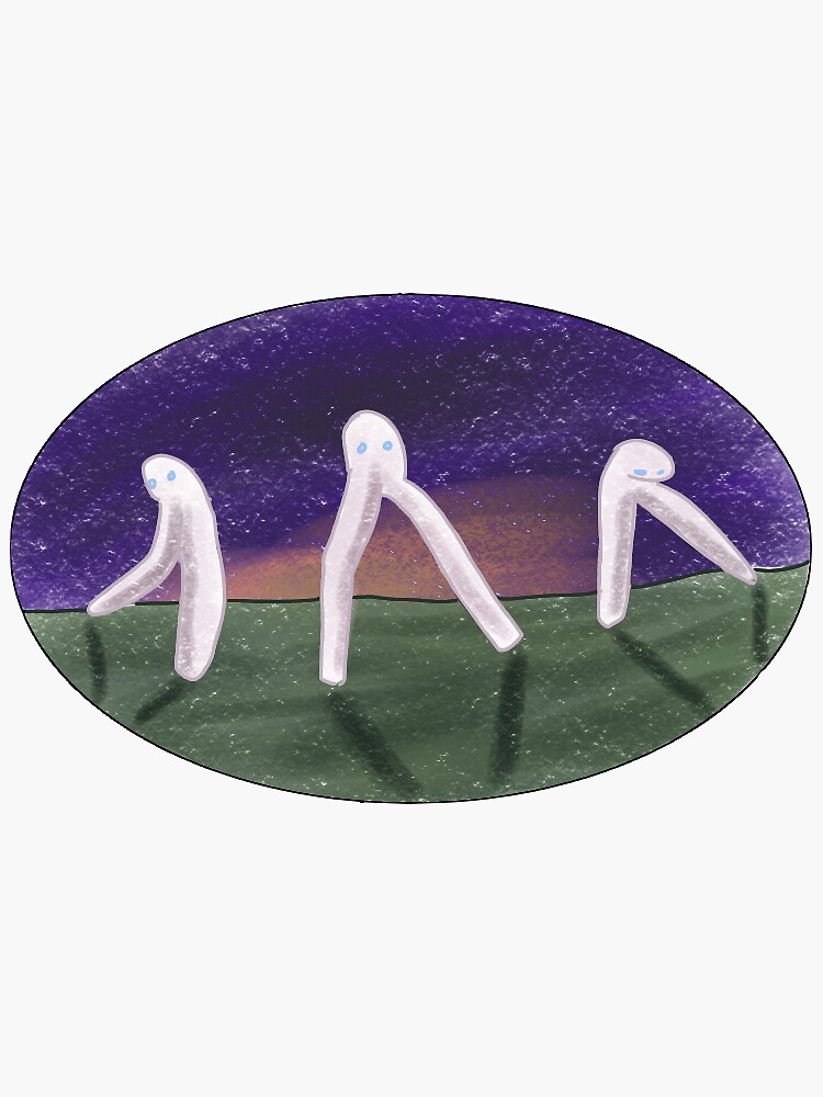 "Fresno Nightcrawlers" Sticker by AberrantAppeal | Redbubble