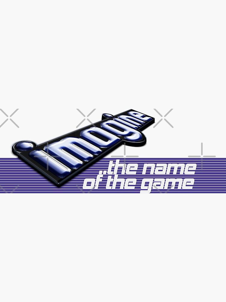 "Retro Computer Games - Imagine Software" Sticker by McPod | Redbubble