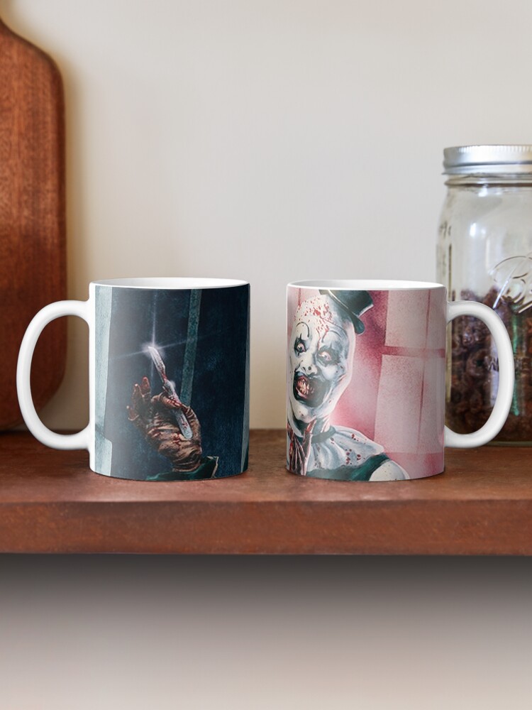 "Terrifier Horror Movie Art" Coffee Mug for Sale by Allthingshorror ...