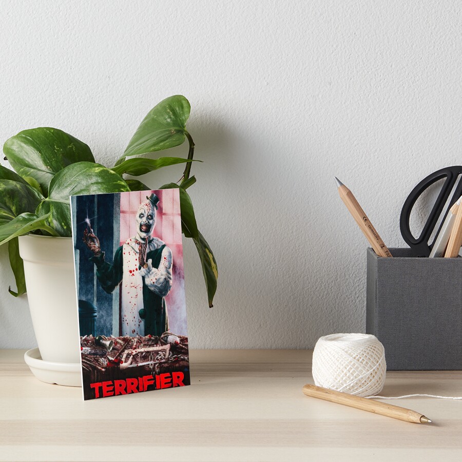 "Terrifier Horror Movie Art" Art Board Print by Allthingshorror | Redbubble