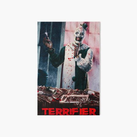 "Terrifier Horror Movie Art" Art Board Print by Allthingshorror | Redbubble