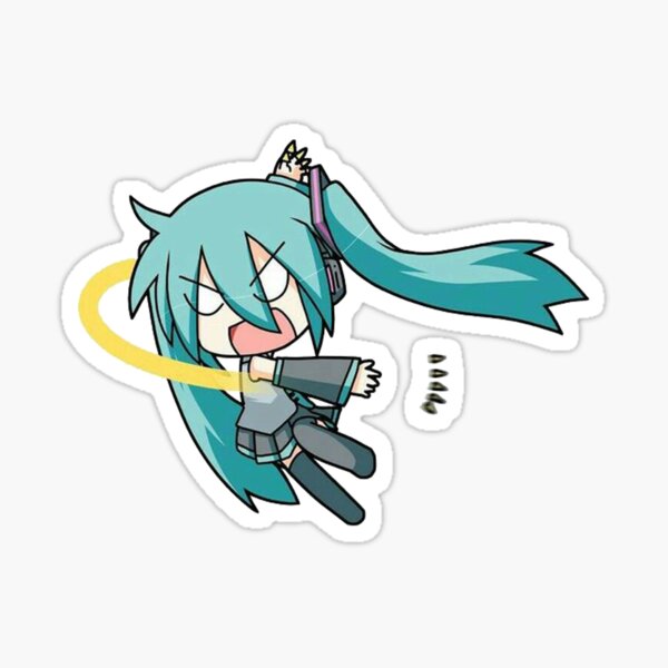 "Hatsune" Sticker for Sale by KisekiSpace | Redbubble