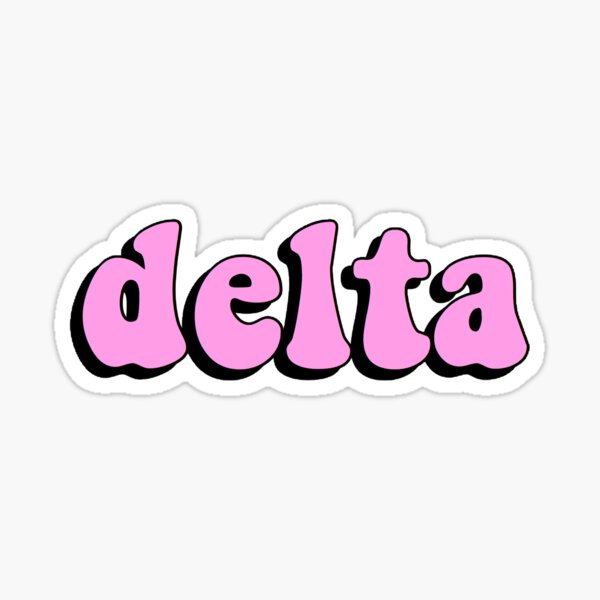 "Delta Sticker" Sticker by laurens1234 | Redbubble