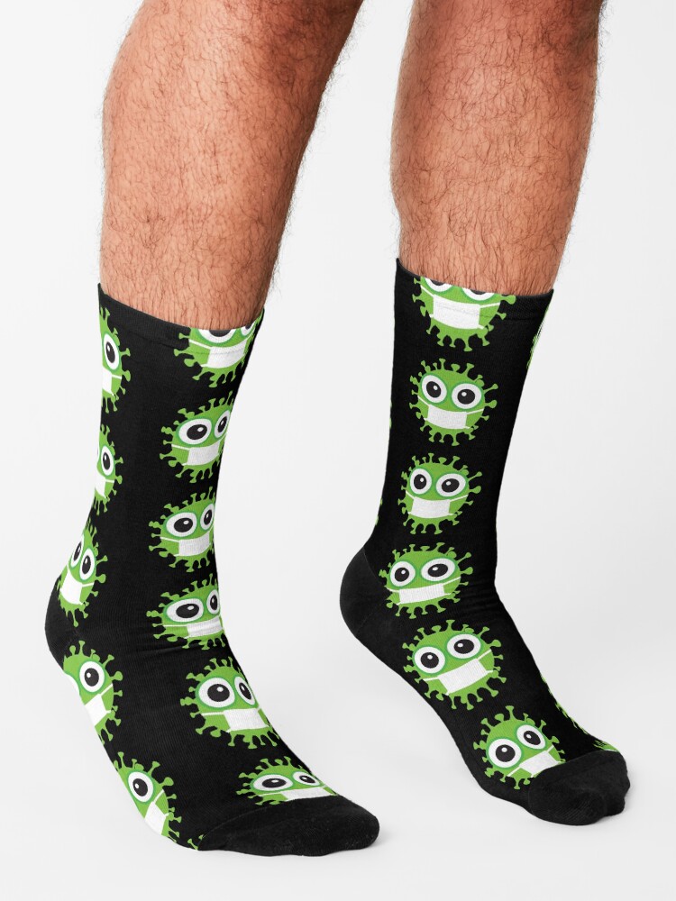 "Virus" Socks by solon2020 | Redbubble