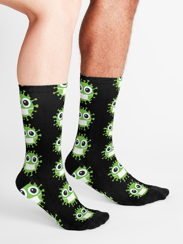 "Virus" Socks by solon2020 | Redbubble