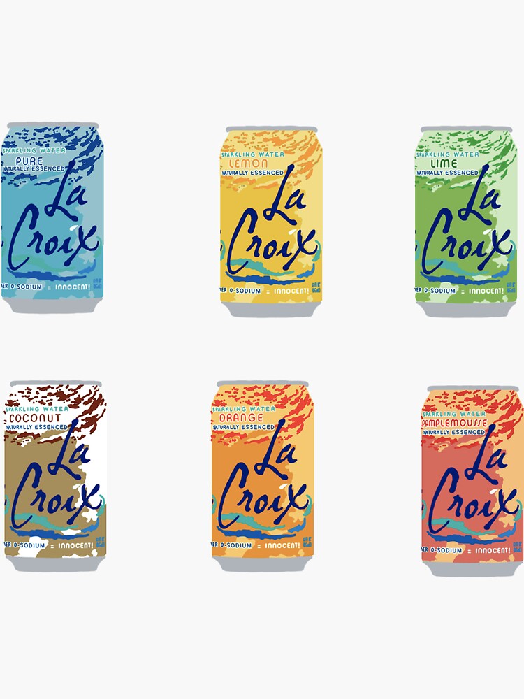 "La Croix" Sticker by megandsewell | Redbubble