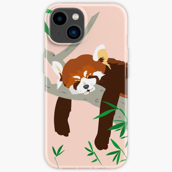 "Snoozing Red Panda" iPhone Case for Sale by lou351007 | Redbubble