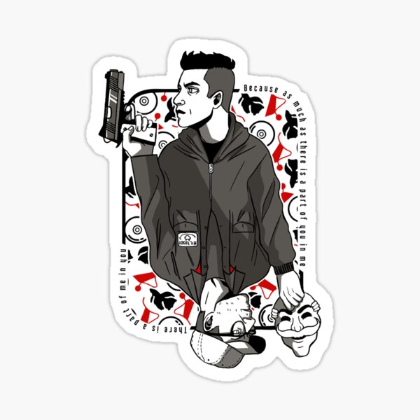 "A part of me in you" Sticker by Headlessx | Redbubble