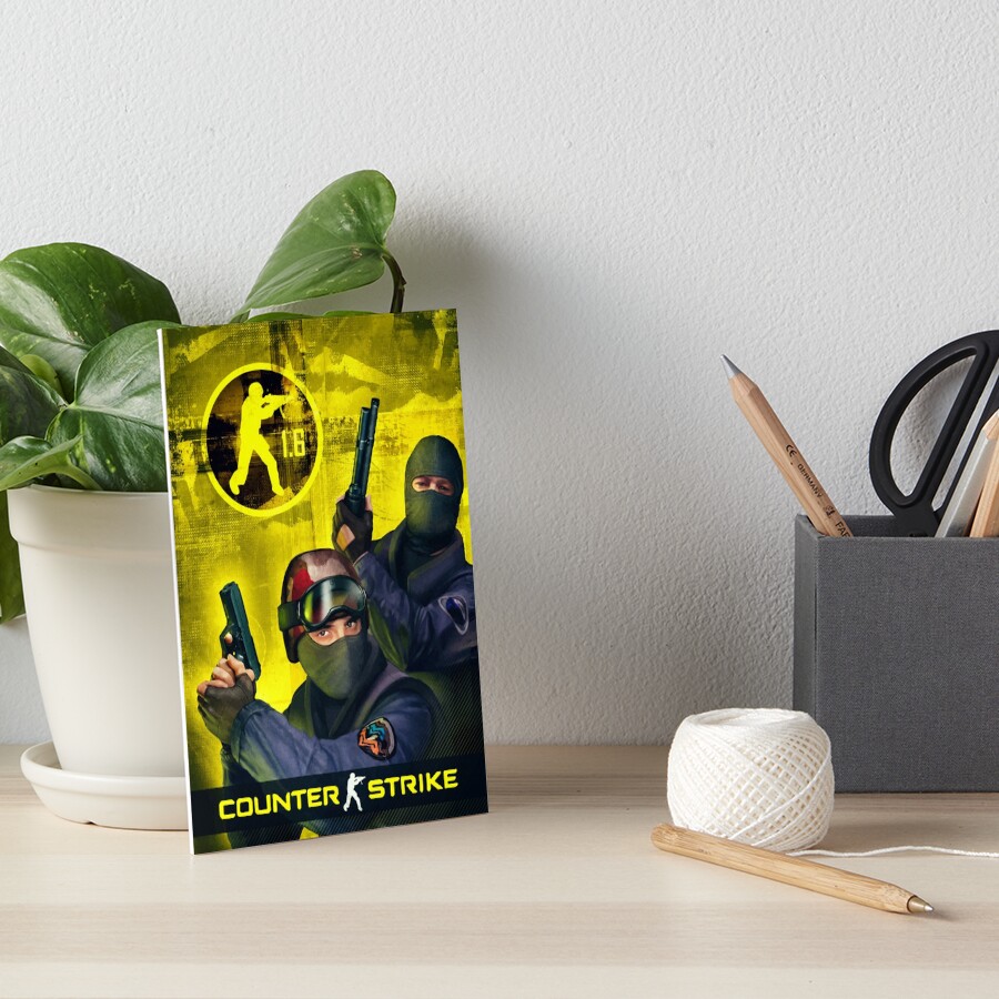 Lámina rígida «Counter Strike 1.6 Arte de la portada» de SyanArt ...