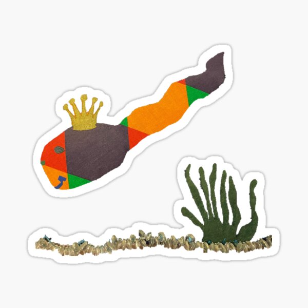 "King Tadpole" Sticker for Sale by Jeffro292 | Redbubble