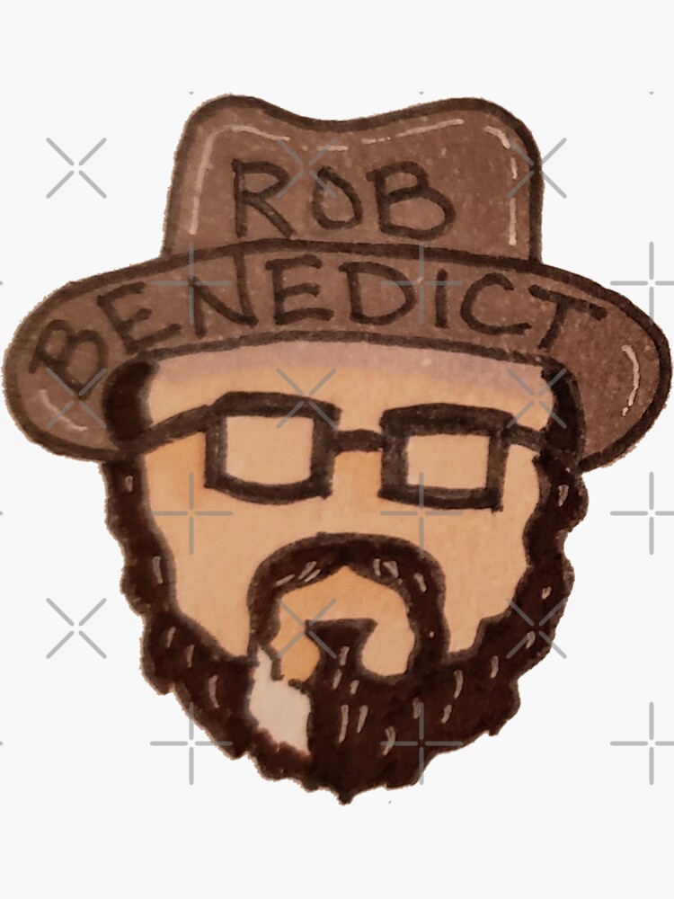 "Rob Logo" Sticker for Sale by soliloquywriter | Redbubble