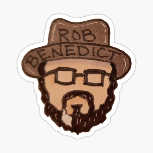 "Rob Logo" Sticker for Sale by soliloquywriter | Redbubble