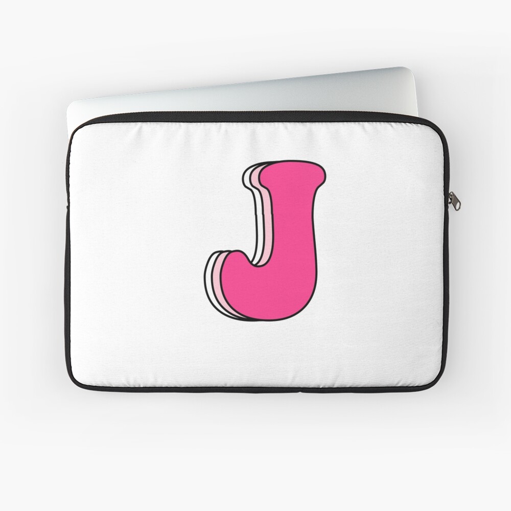 "Uppercase Pink Triple "J"" Sticker for Sale by magnoliastudios | Redbubble