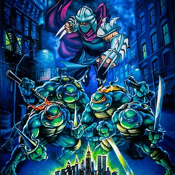 "TMNT hyper stone Manhattan" Poster for Sale by SyanArt | Redbubble