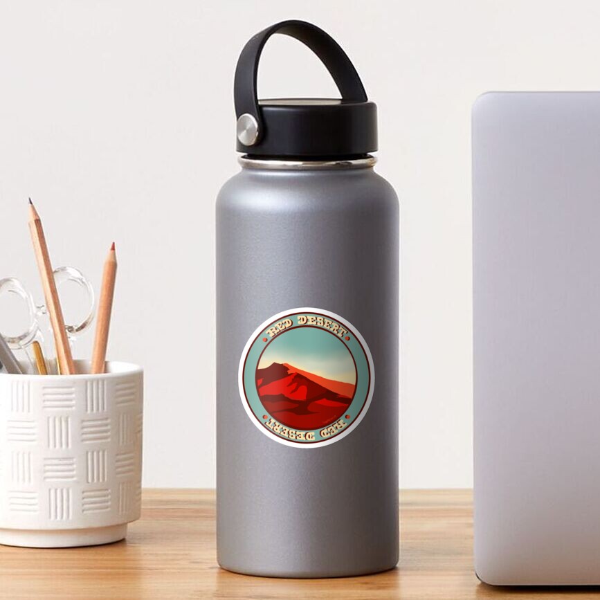 "RED DESERT" Sticker for Sale by loyaltolouist | Redbubble