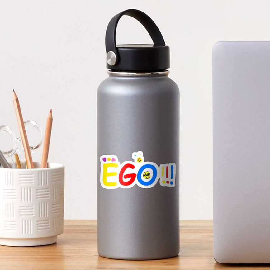 "Ego! sticker " Sticker by loveminyg | Redbubble