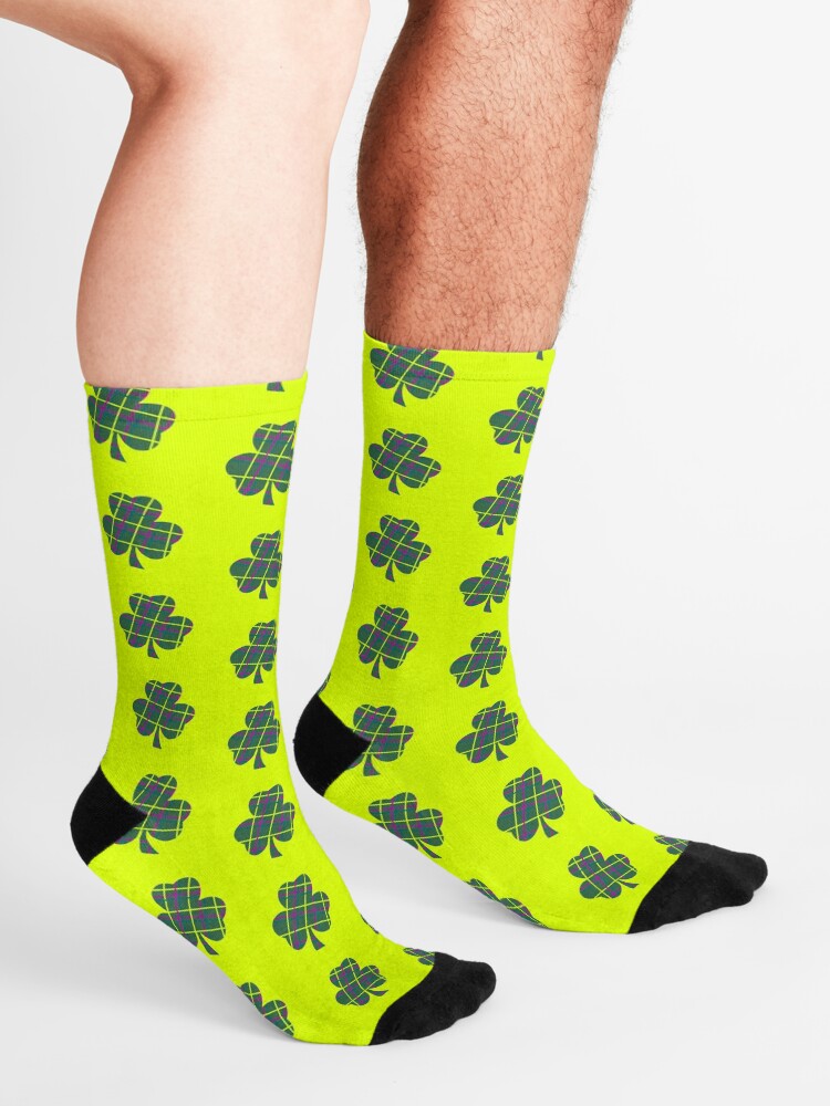 "Neon Shamrock - Clover, Lime, Hot Pink, Green, Saint, Patrick's, Day ...