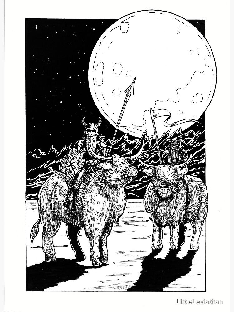 "Battle Cattle" Poster by LittleLeviathan | Redbubble