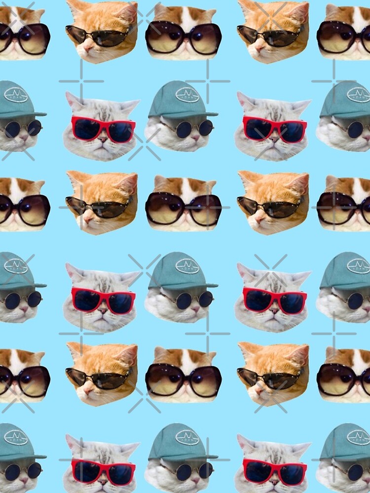Cats With Glasses Stickers Pack Iphone Case