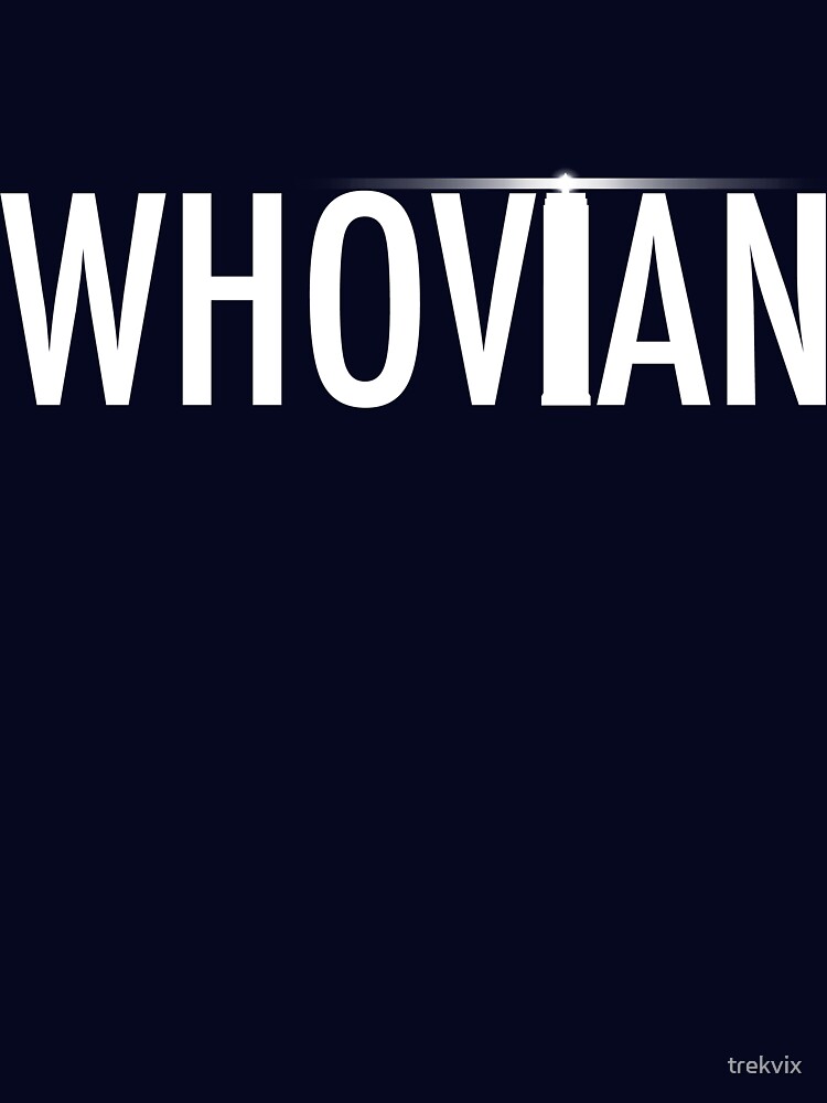 "Whovian" Essential T-Shirt for Sale by trekvix | Redbubble