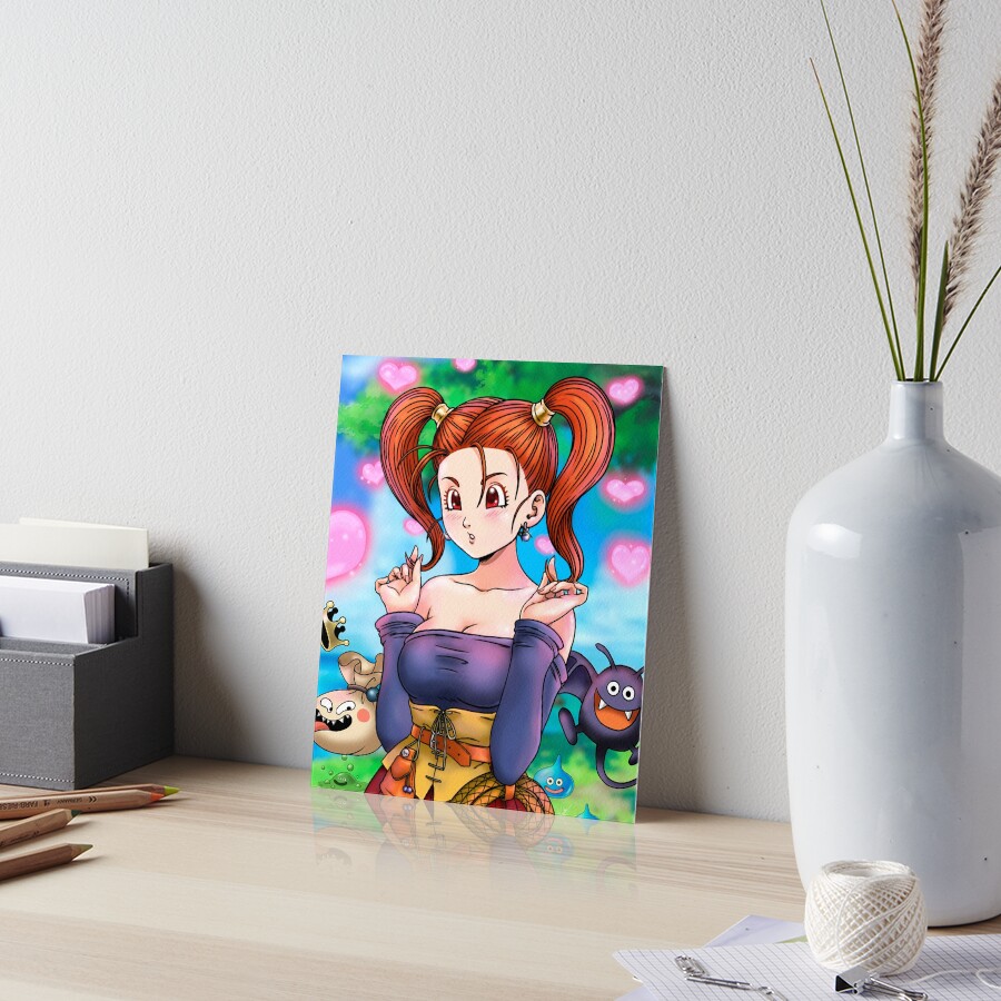 "Dragon Quest Jessica Albert" Art Board Print for Sale by ...