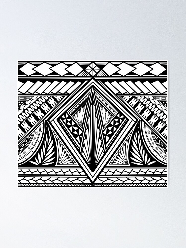 "Tapa patterns " Poster by KeithMasima | Redbubble