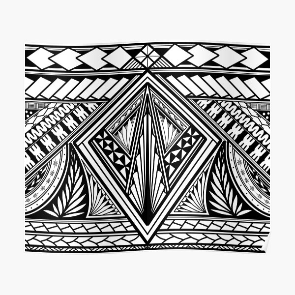 "Tapa patterns " Poster by KeithMasima | Redbubble
