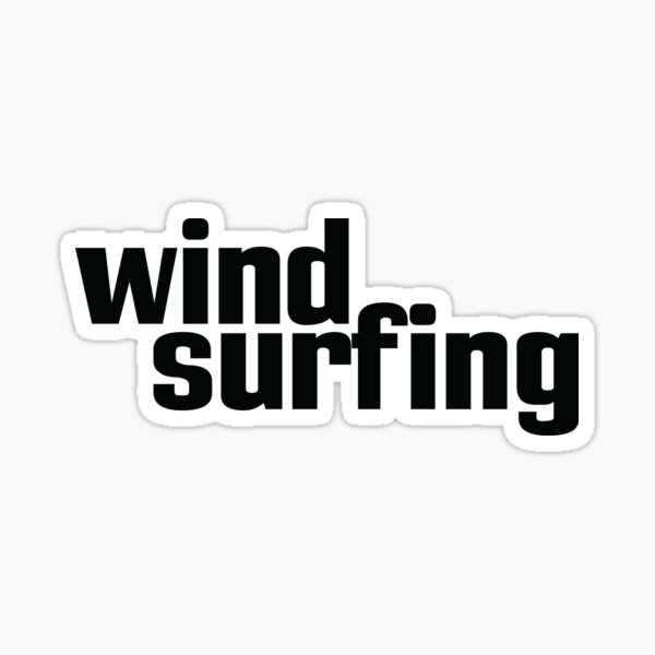 "Windsurfing Windsurfer " Sticker for Sale by ProjectX23 | Redbubble
