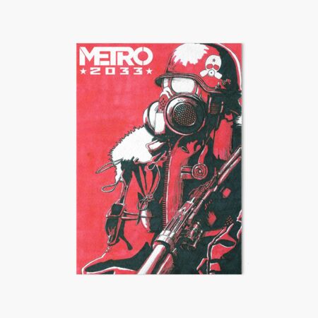 "Metro 2033" Art Board Print by VeteranAlpha | Redbubble